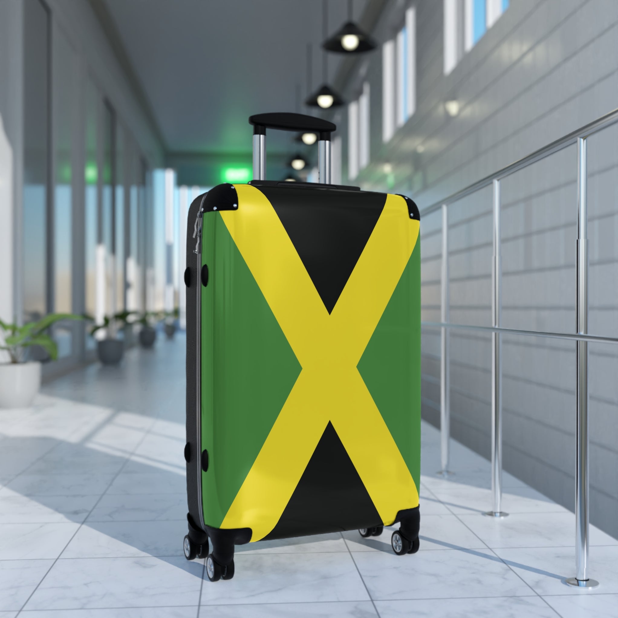 Jamaica Flag Suitcase (3 sizes) — Made in Jamaica ltd