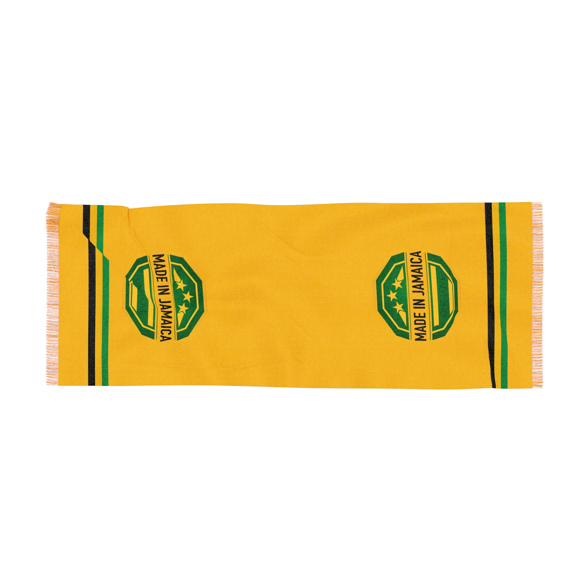 Light Scarf (Yellow MIJ Jamaica) — Made in Jamaica ltd