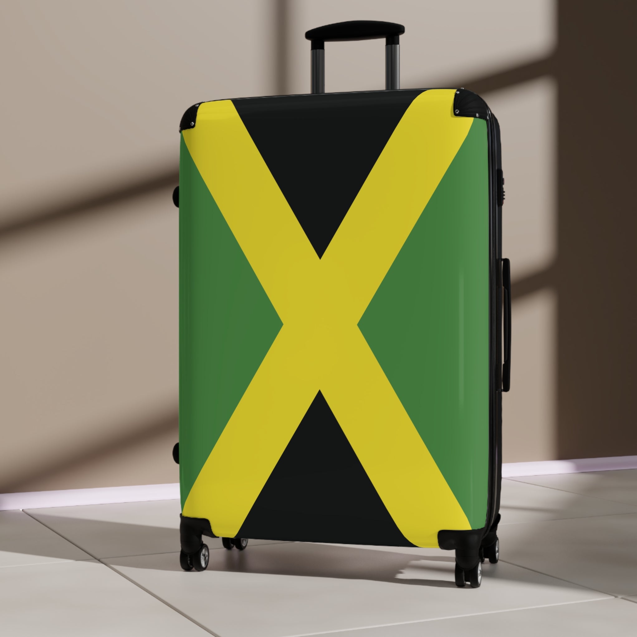 Jamaica Flag Suitcase (3 sizes) — Made in Jamaica ltd