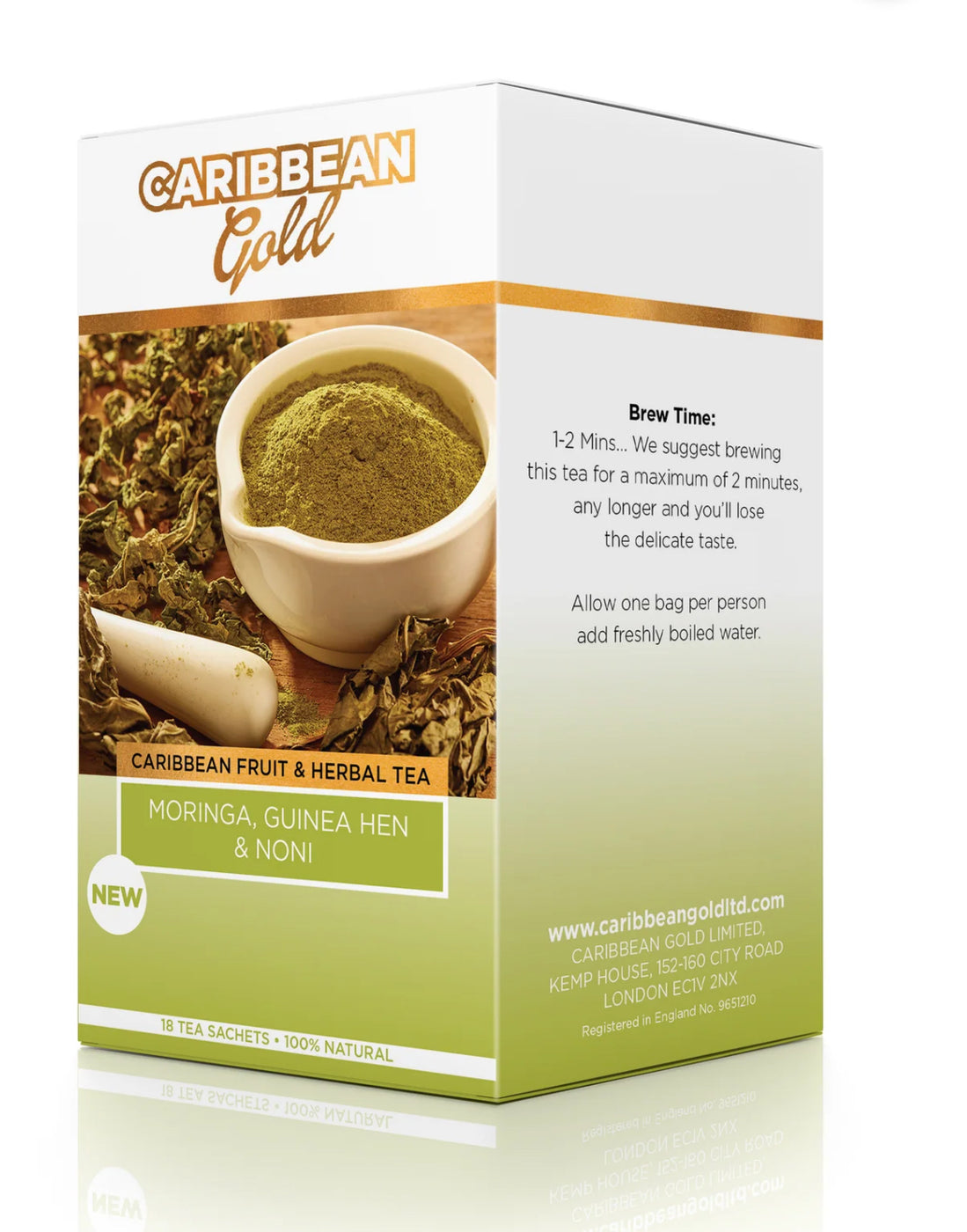 Moringa, Guinea Hen & Noni Herbal Tea — Made in Jamaica ltd