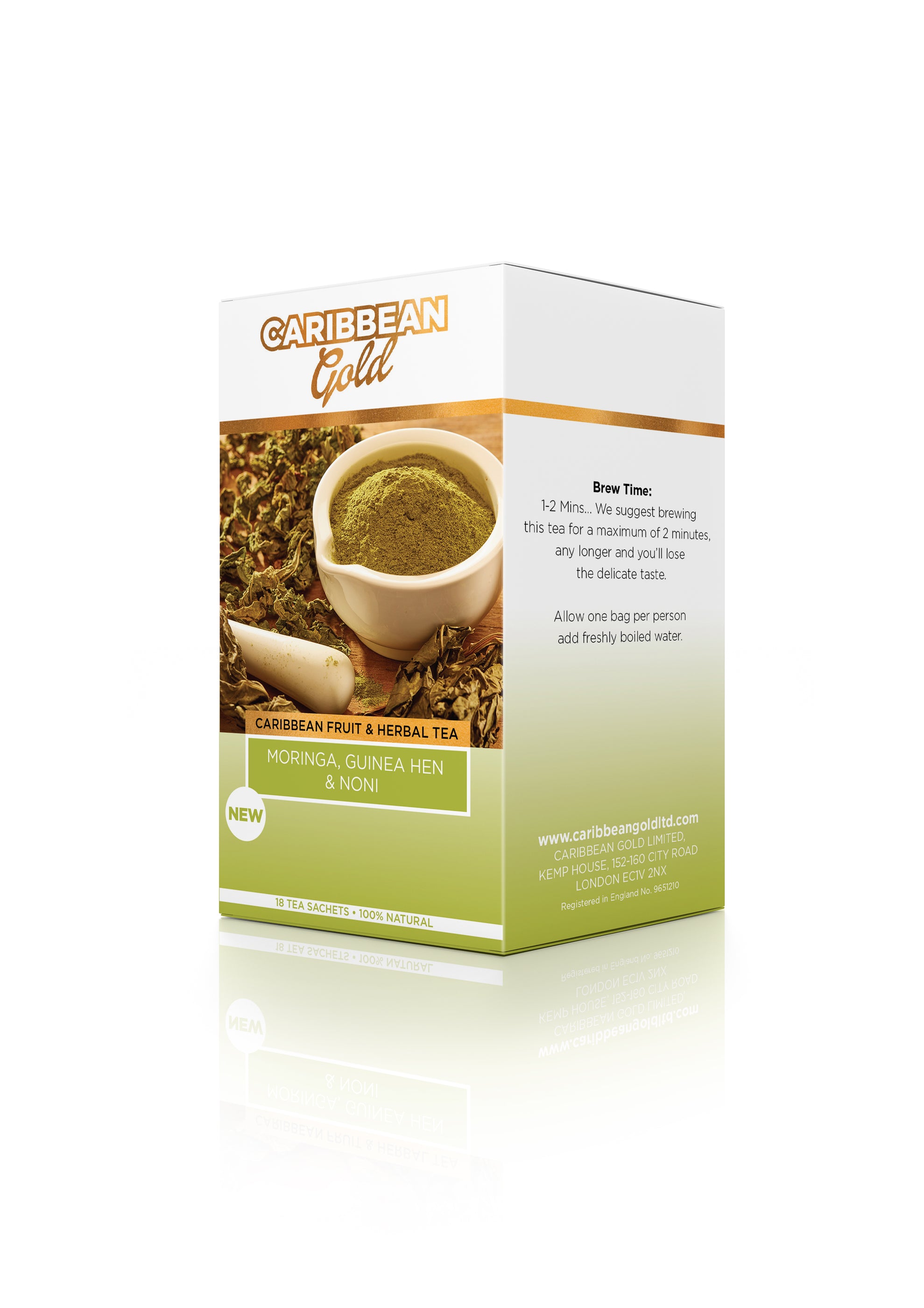 Moringa, Guinea Hen & Noni Herbal Tea — Made in Jamaica ltd